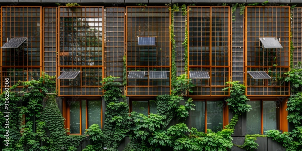 Energy efficient office building: High-rise office building with green ...