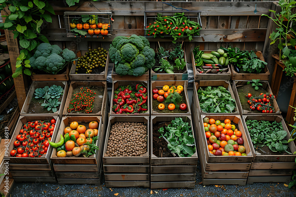 Group Gardening Project Encouraging People to Plant and Harvest Fresh ...