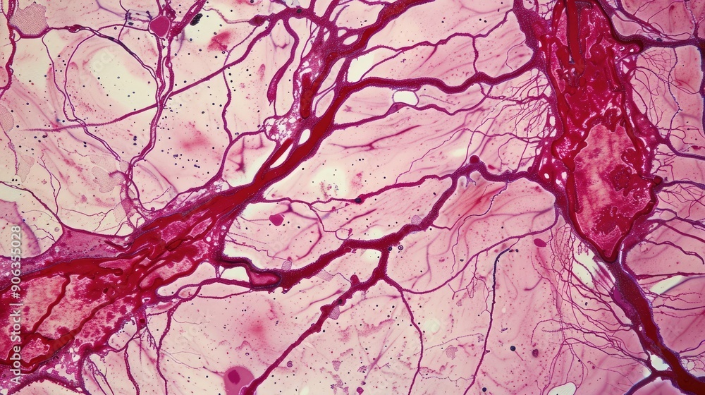 Mouse brain section cells stained with the Golgi stain Neurons in the ...