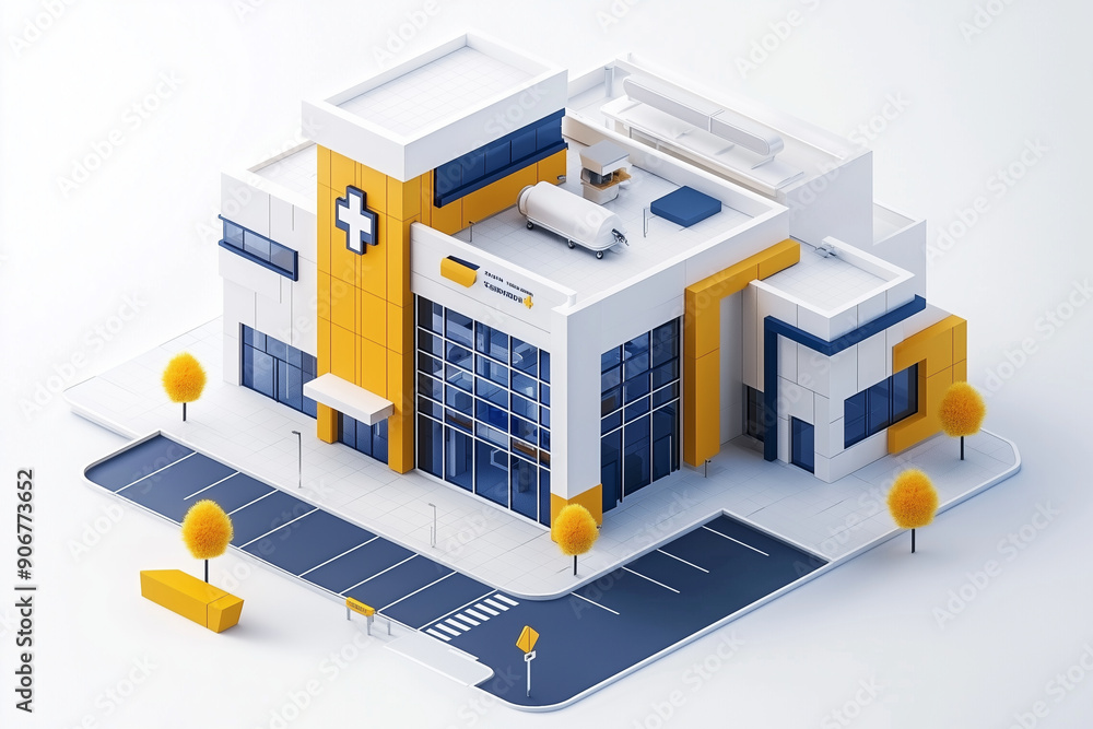 Hospital - hospital, building, modern, architecture, clinic, healthcare ...