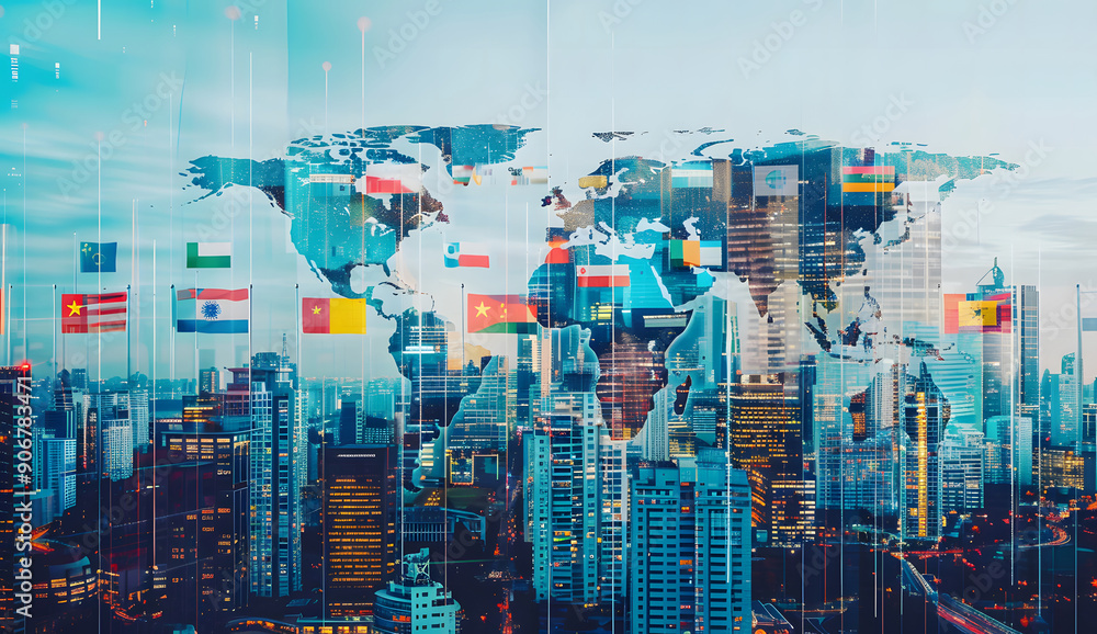 Multinational corporation expanding its operations into new countries ...