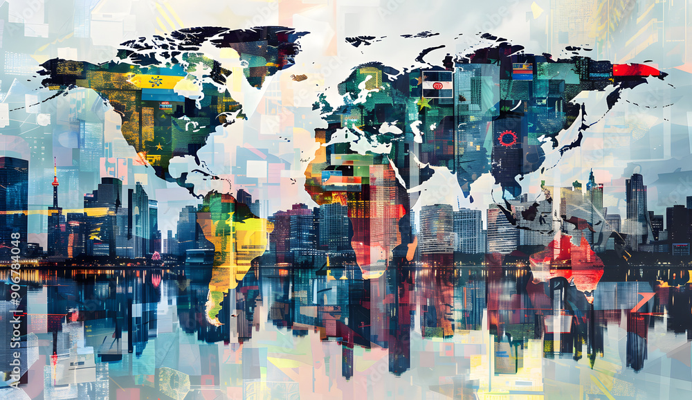 Multinational corporation expanding its operations into new countries ...