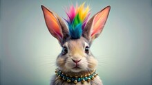 Punk Rock Bunny Rabbit Free Stock Photo - Public Domain Pictures