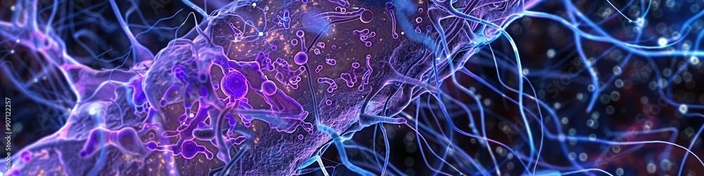 Cross section of spinal cord showing ventral horn neurons with Luxol ...