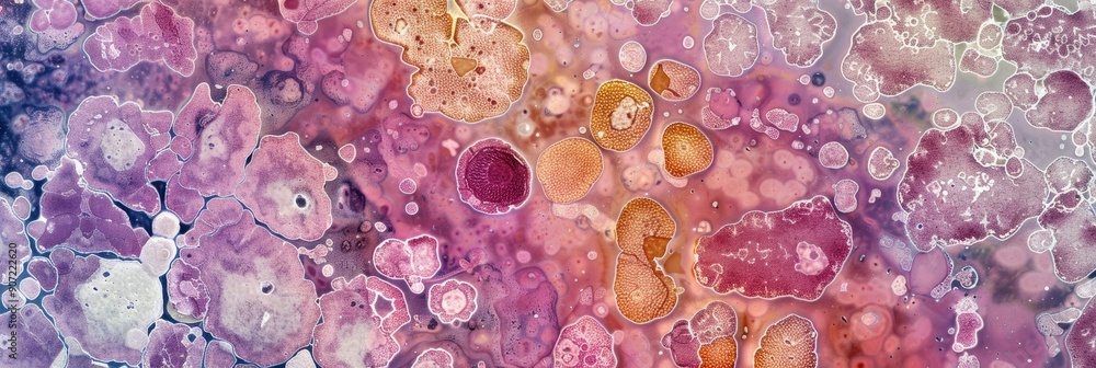 Light micrograph of the Thyroid and Thymus glands in a human child ...