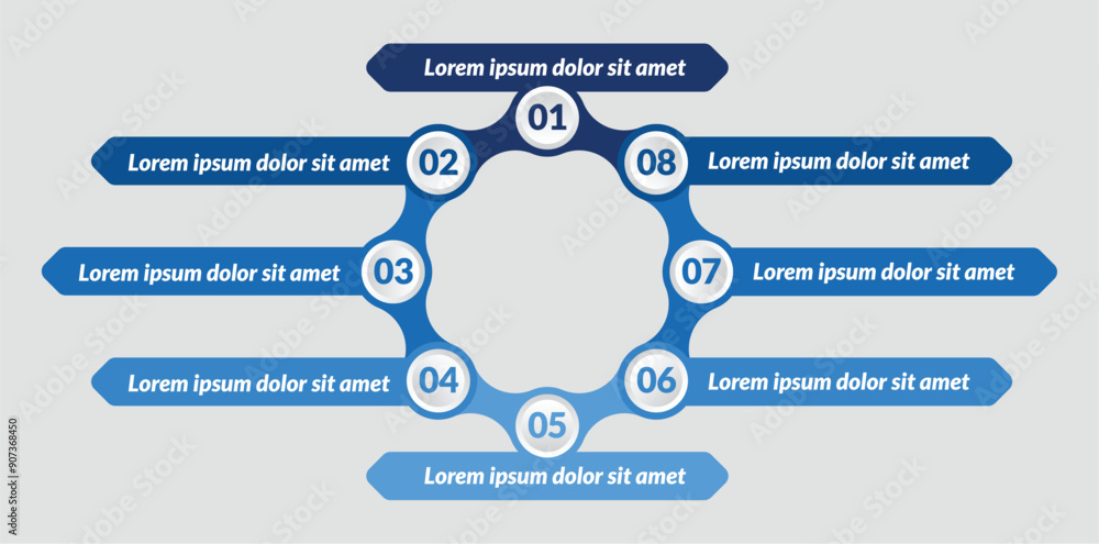 infographic and comparison template design concept for business ...