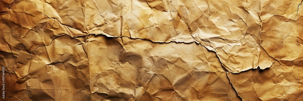 Old paper texture with vintage characteristics, showcasing brown shades ...