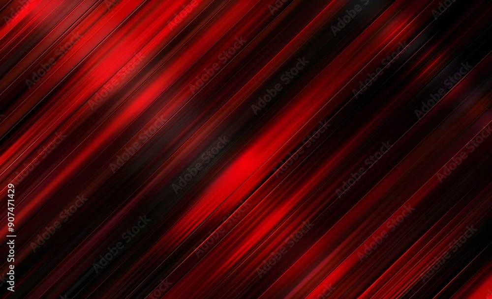 Red and black background with diagonal lines for copy space, abstract ...