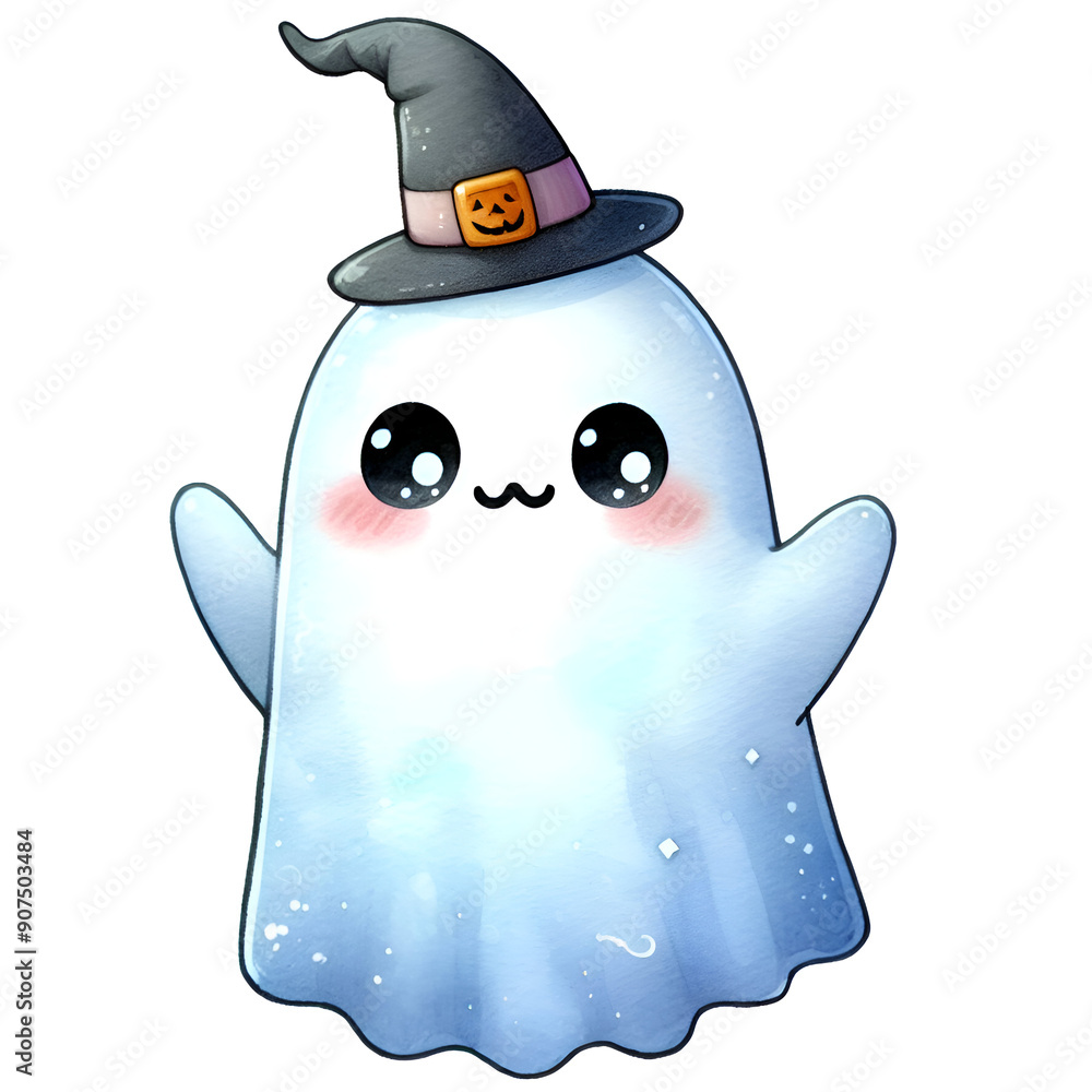 Cute Ghost Clipart Bundle, Halloween Ghost PNG, Ghostly Clipart ...
