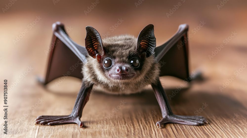 Meet the Mexican free-tailed bat. It's known for its long tail that it ...