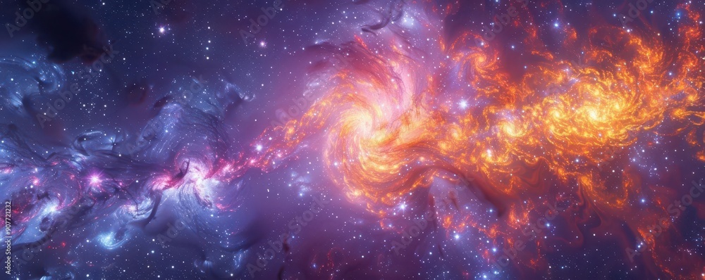 Render a mesmerizing view of cosmic inflation with microwave background ...