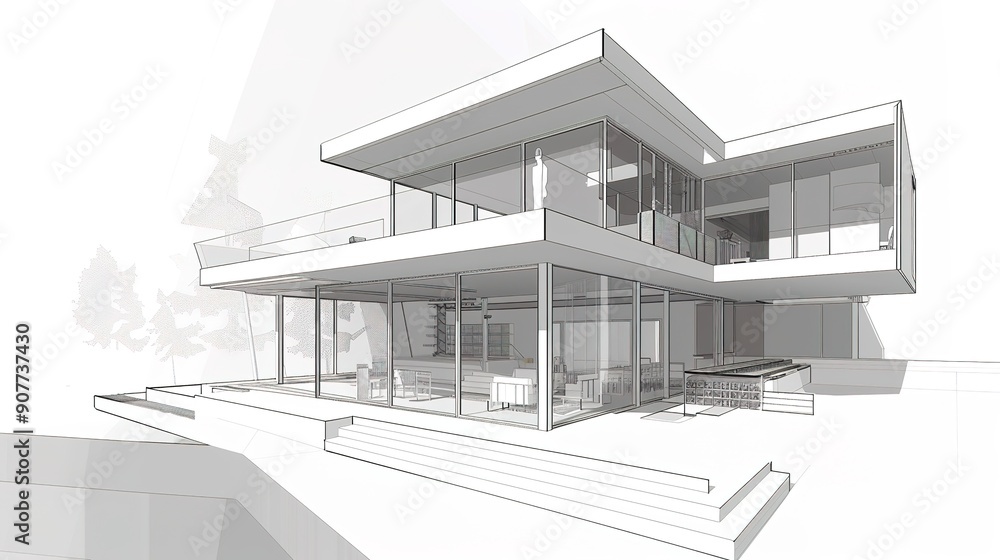 Revit Diagram: Detailed Architectural Design and Building Information ...