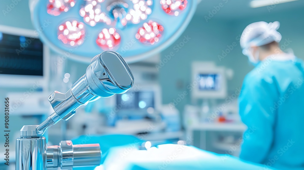 Innovative surgical instruments in a state-of-the-art operating room ...