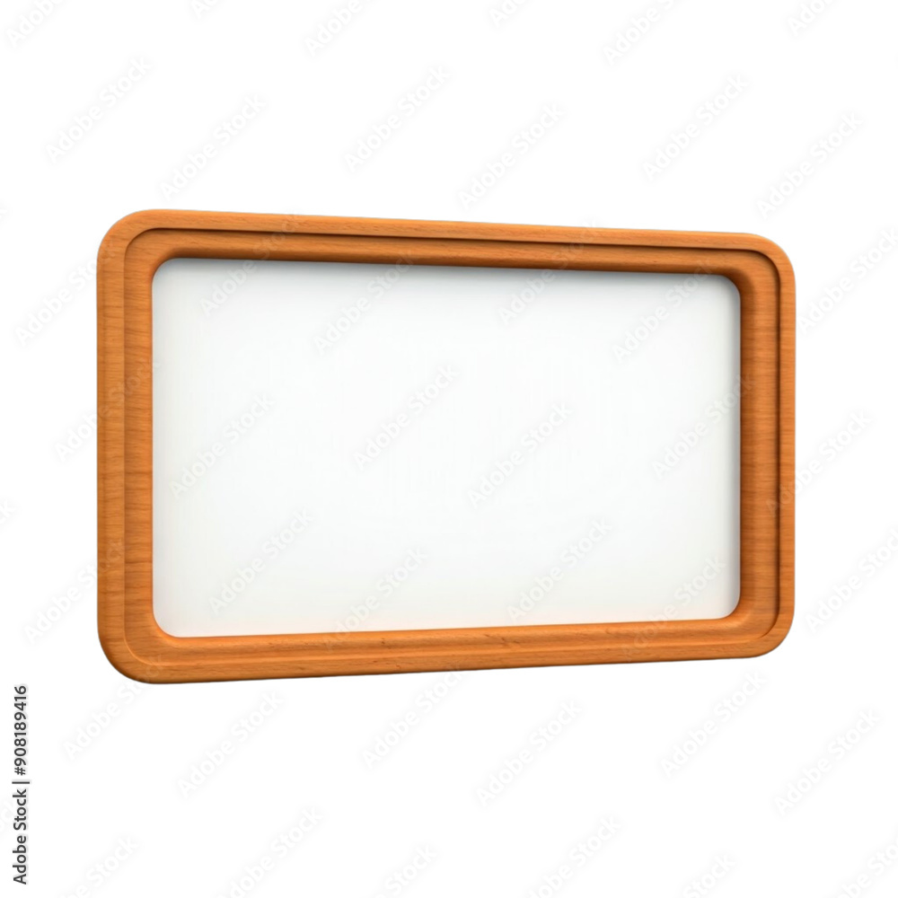 new simple narrow picture frame on Isolated transparent background png ...