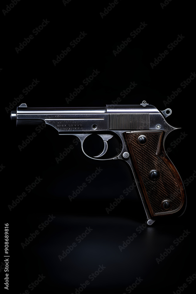 Historic FN Model 1900 Semi-Automatic Pistol: A Depiction of Classic ...