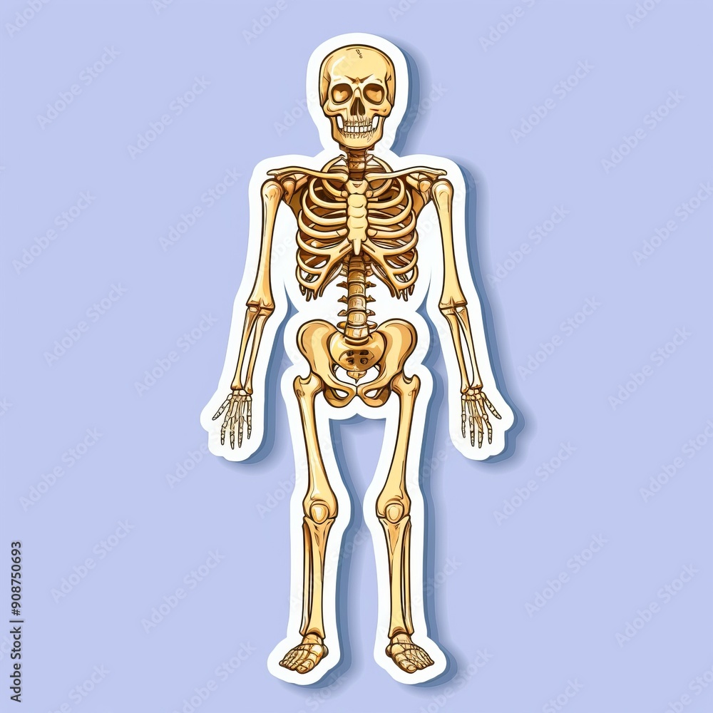 The human skeletal system consists of 206 bones, offering structural ...
