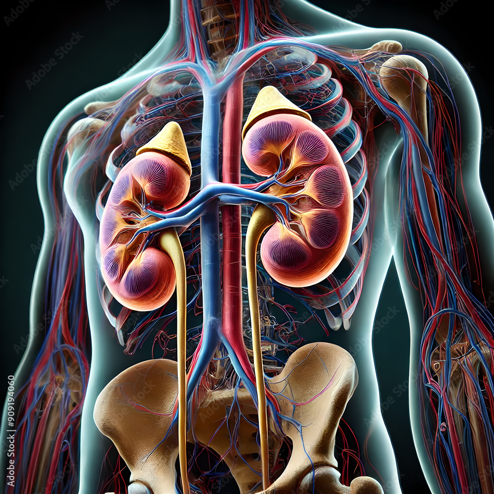 Kidney Anatomy: Radiographic Exploration and X-ray Imaging of Human ...