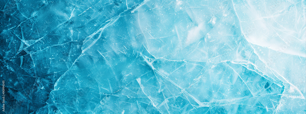 Abstract blue ice texture background. Winter and New Year backdrop for ...