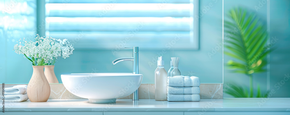 Explore the impact of germs on bathroom mirrors, showcasing microbial ...