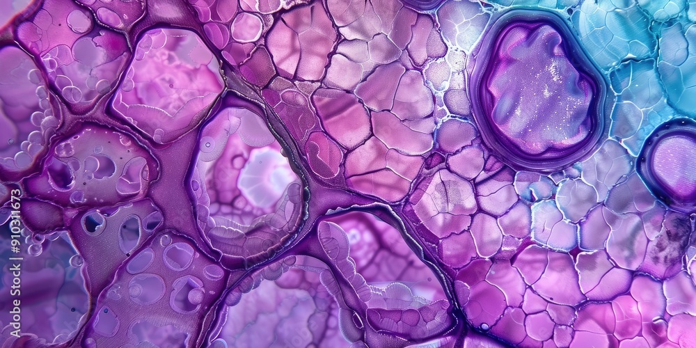 Microscopic view of Golgi Apparatus in a plant cell Micrograph of photo ...