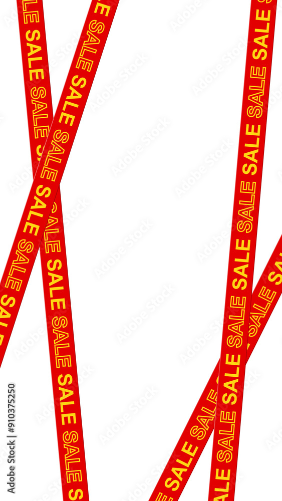 png vertical sale strips on transparent background, shopping ...