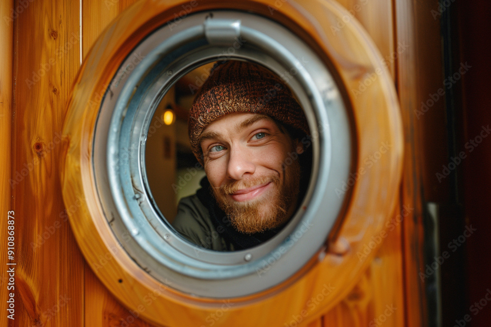 Security and protection from strangers in condominium or block of flats ...