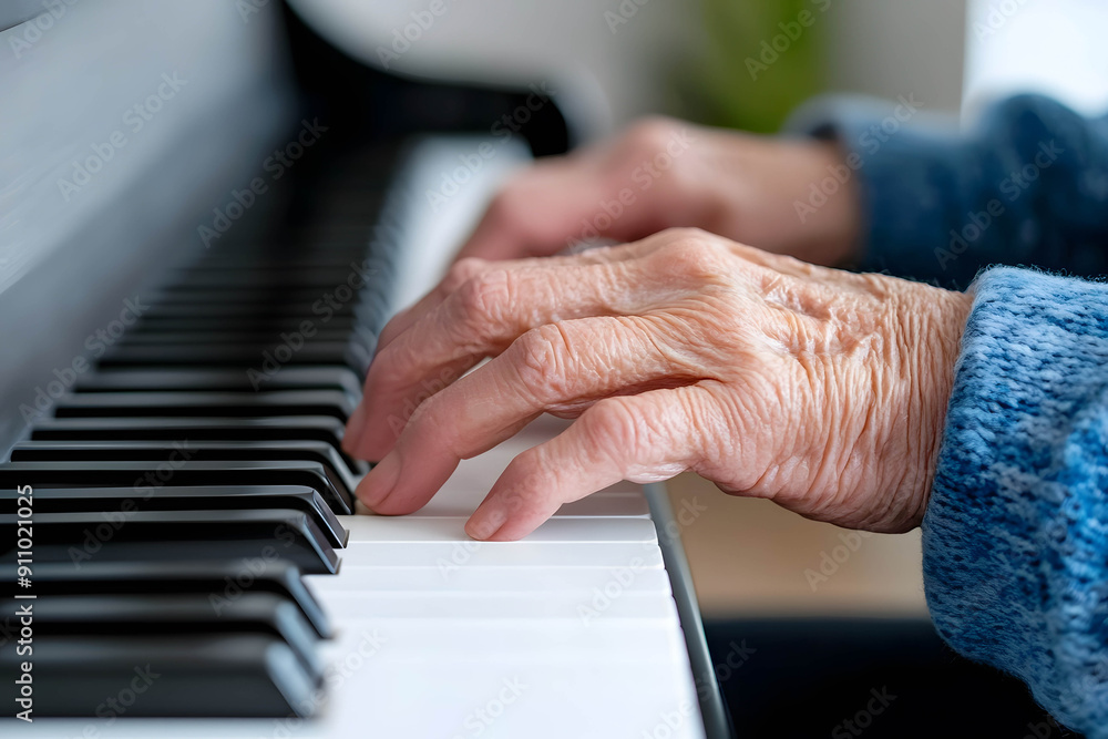 Happy retirement life, relaxation to restore the body and mind, leisure ...