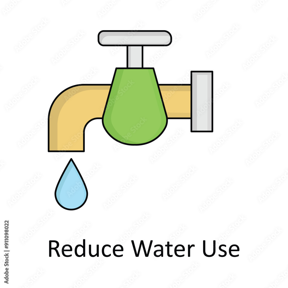 Reduce Water Use at Home, Eco-Friendly Water Conservation, Save Water ...