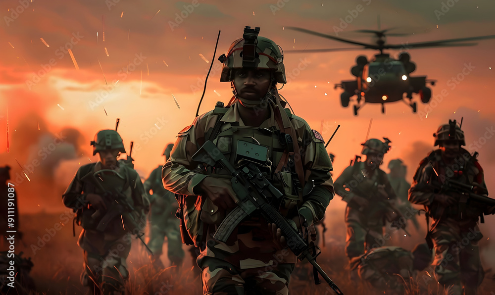 indian army day background design Stock Photo | Adobe Stock