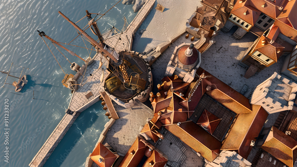 Castle Battle Map for RPG, Map for Dungeons and Dragons, DnD Map ...