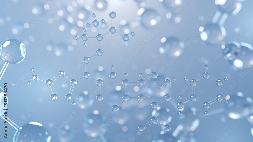 ceftazidime molecular structure 3d, fortaz, structural chemical formula ...