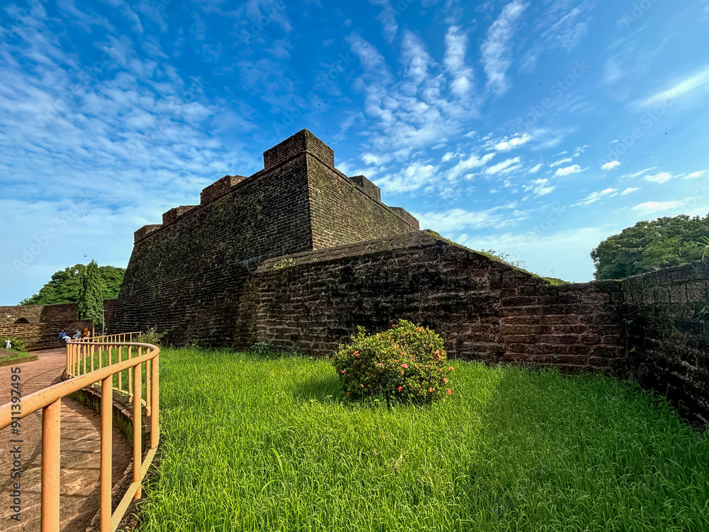 A Beautiful St. Angelo Fort in Kannur is a massive laterite stone ...