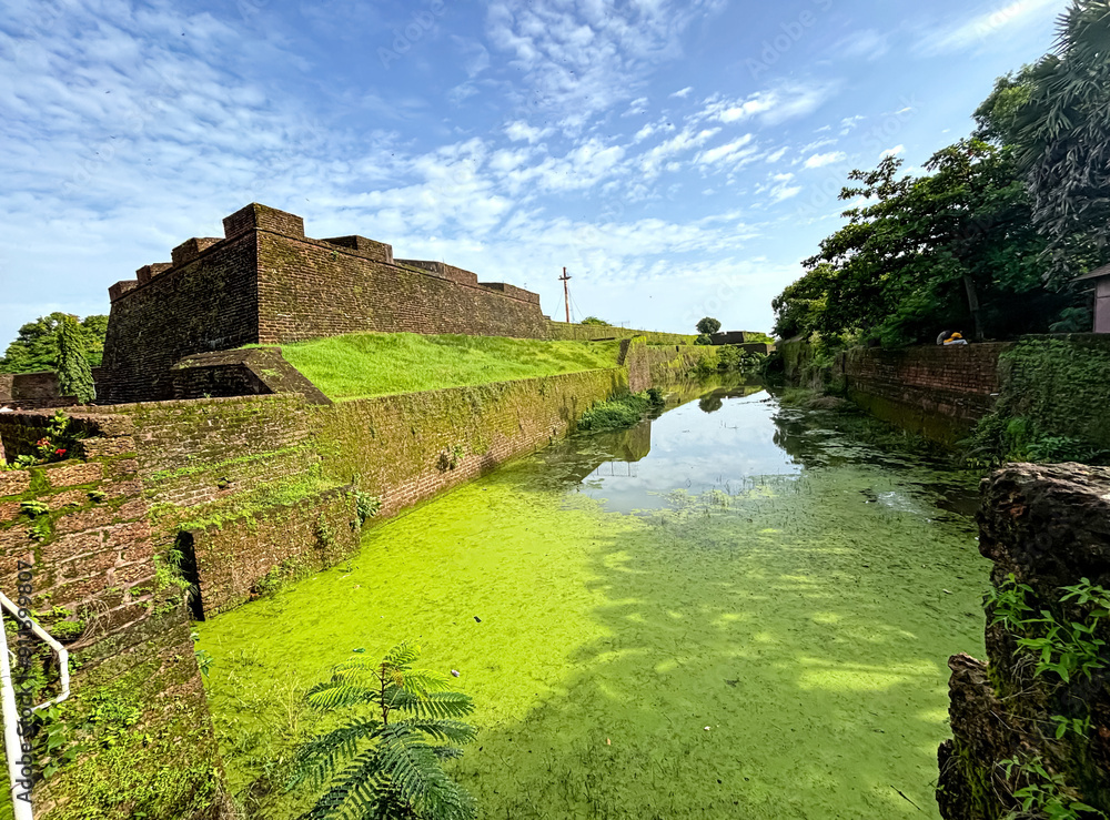 A Beautiful St. Angelo Fort in Kannur is a massive laterite stone ...
