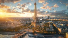 Paris France In The Future 1905 Free Stock Photo - Public Domain Pictures