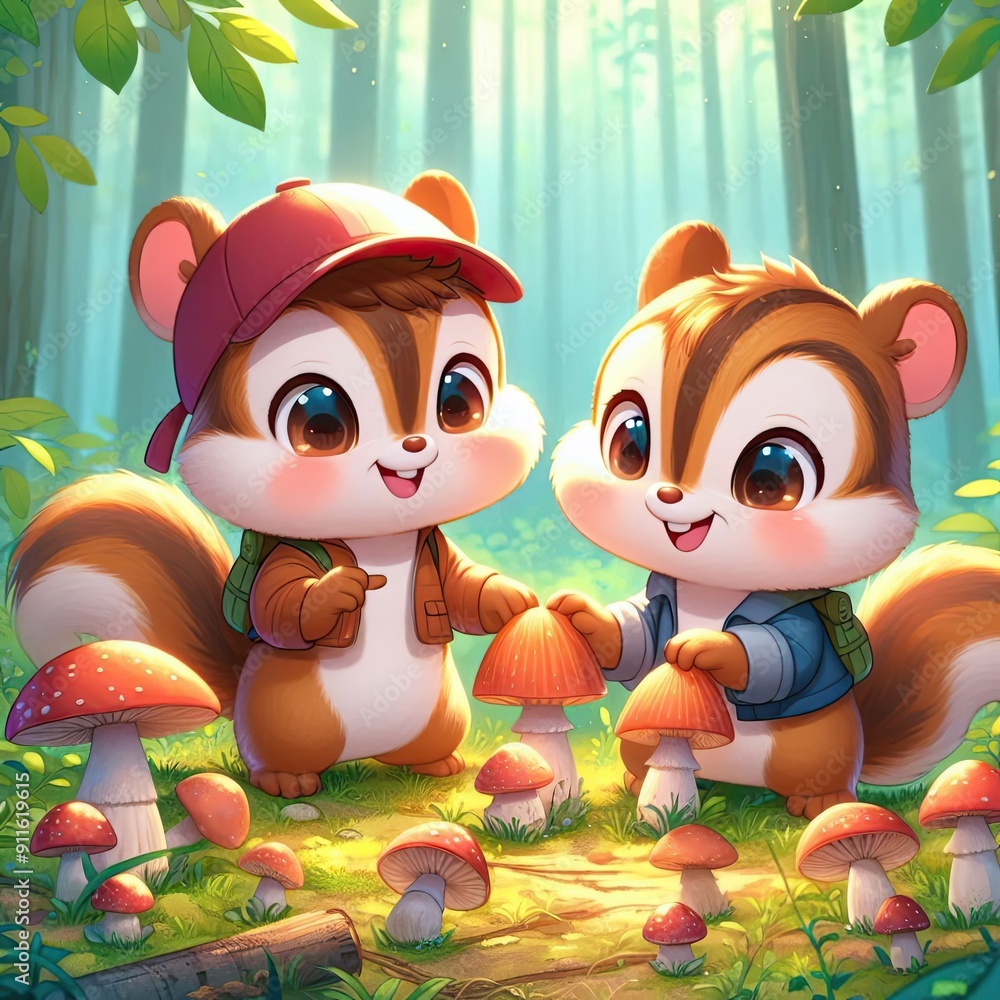 chibi illustration cute kid drawing Stock Illustration | Adobe Stock