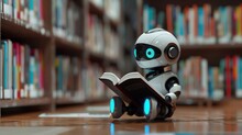 Robot Reading Information Free Stock Photo - Public Domain Pictures