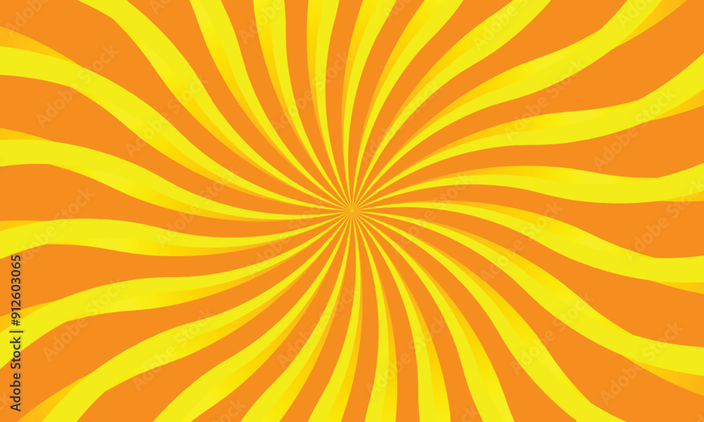Abstract set of sunburst ray and vector illustration backdrop ...