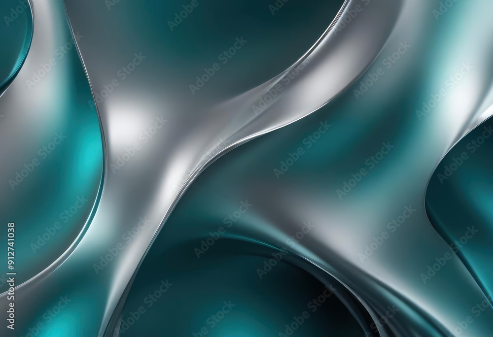abstract silver liquid metal background with sharp, jagged edges ...