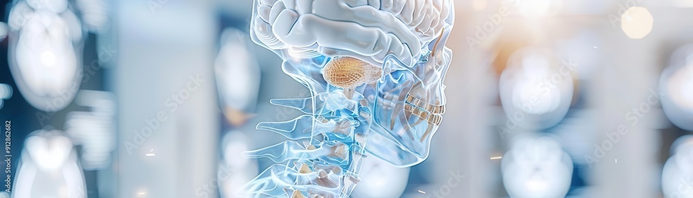 Clear sagittal MRI showing anatomical details of the torso, spine, and ...