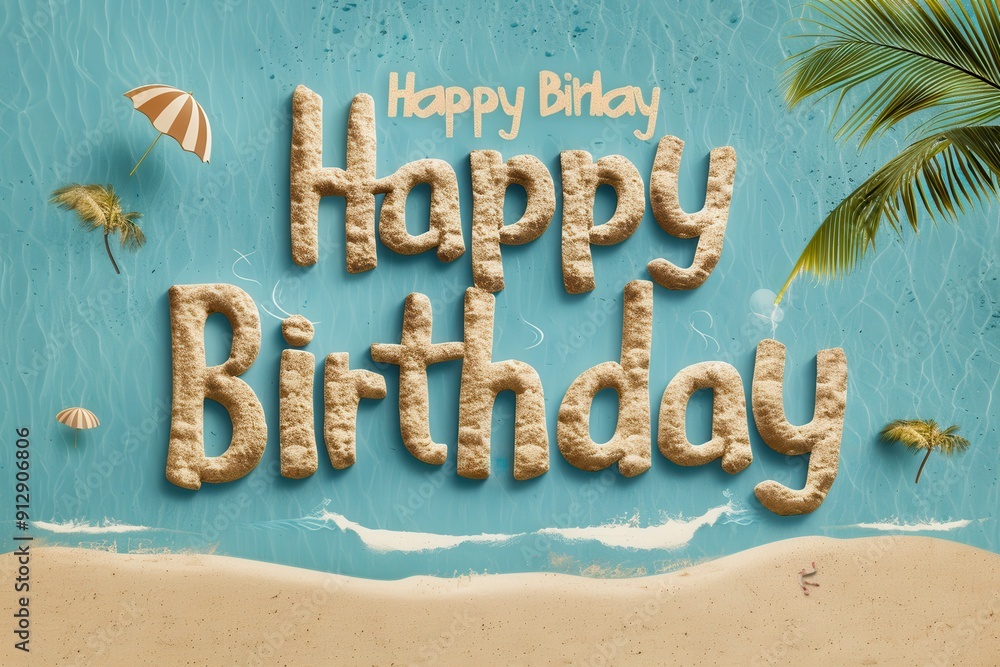 Beach Birthday Collage: A summery collage with photos of beach parties ...