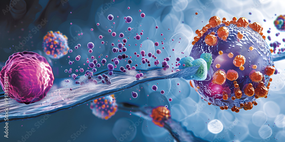 Stock-Illustration „Immune System Response: Understanding How the Body ...