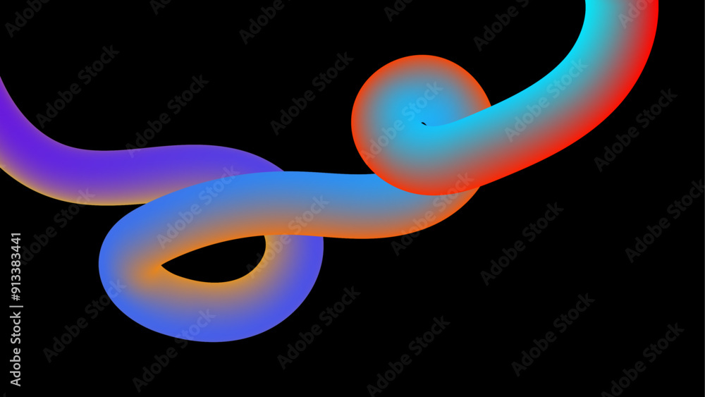 Artworks, posters inspired postmodern of abstract dynamic symbols with ...