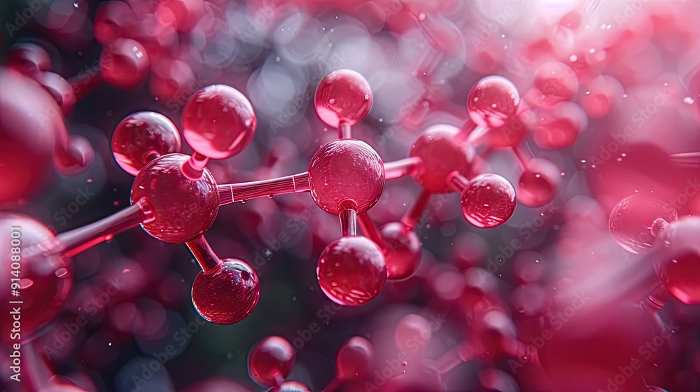 Visualizing the van der Waals structure of tripeptide molecule in a 3D ...