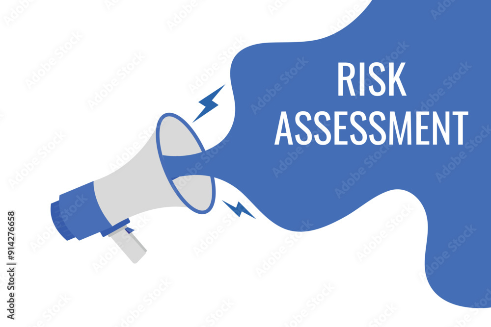risk assessment button, banner, label, template for website. risk ...
