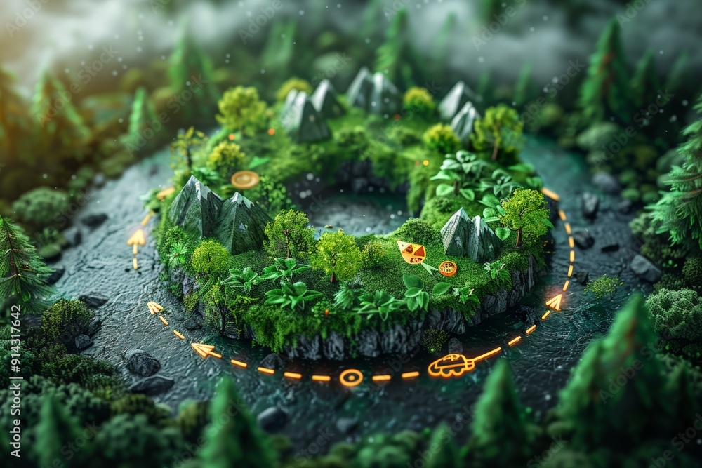 infographic cycle carbon credits, from emission reductions carbon ...