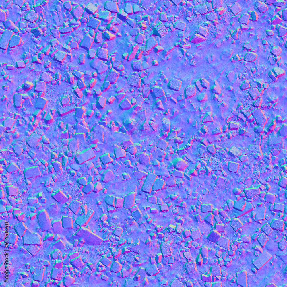 Normal map tileable de rocas, pasto y tierra Stock Photo | Adobe Stock