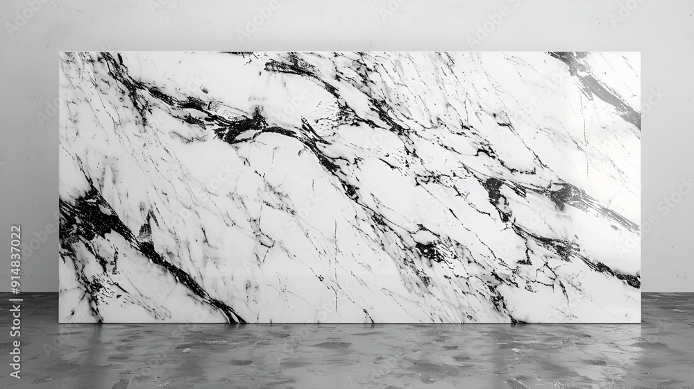 Marble countertop in front of marble wall. White Marble Background with ...