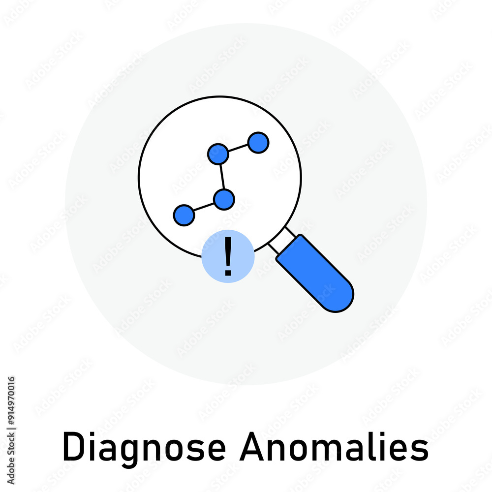 Diagnose Anomalies Icon, Techniques to Diagnose Anomalies in Data ...