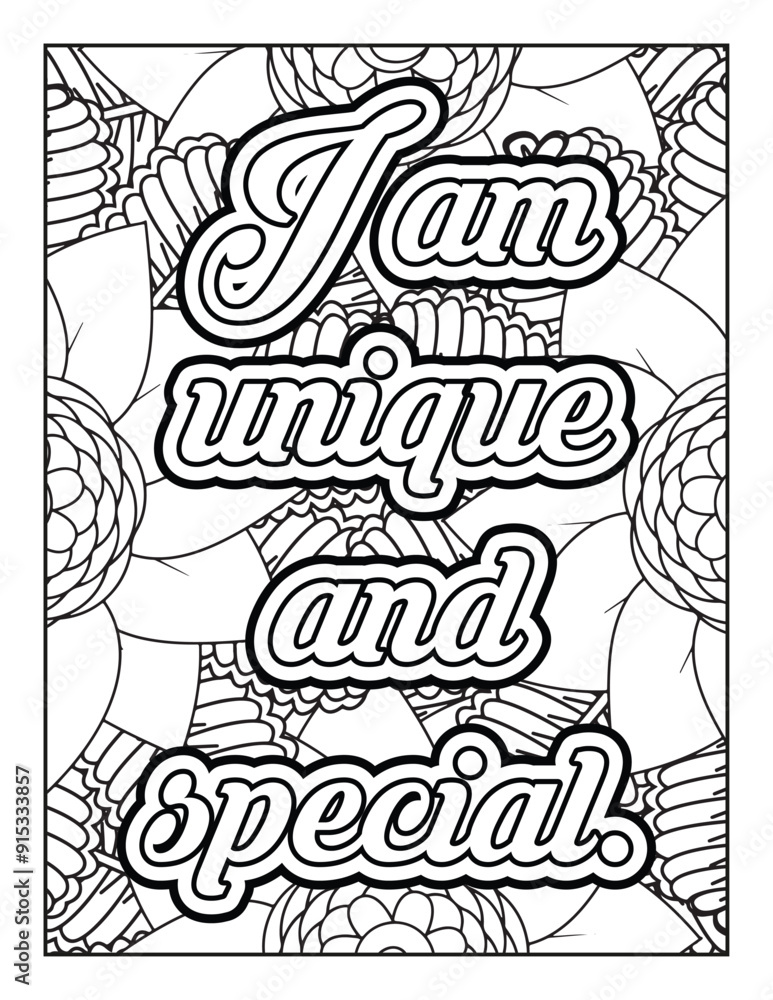 Positive affirmations for kids & students. Affirmation Quotes with ...