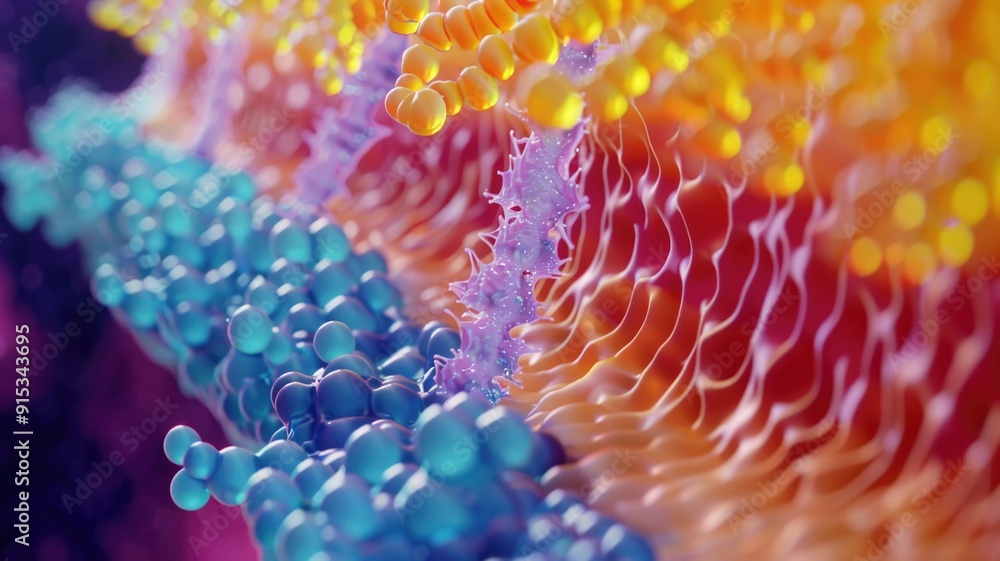 An animated journey through a lipid bilayer, demonstrating membrane ...